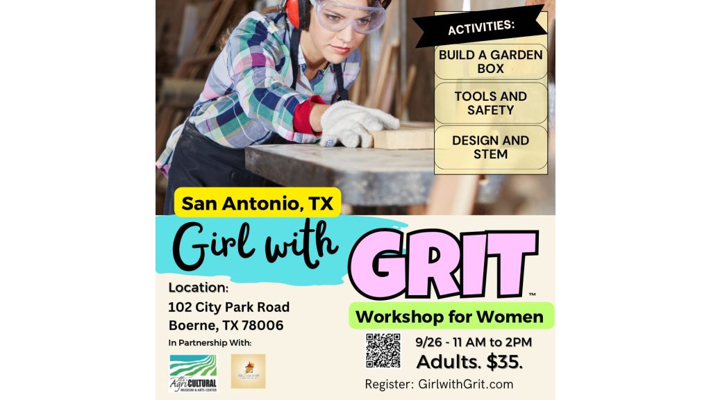 Girl with Grit Workshop for Women - The Boerne Life