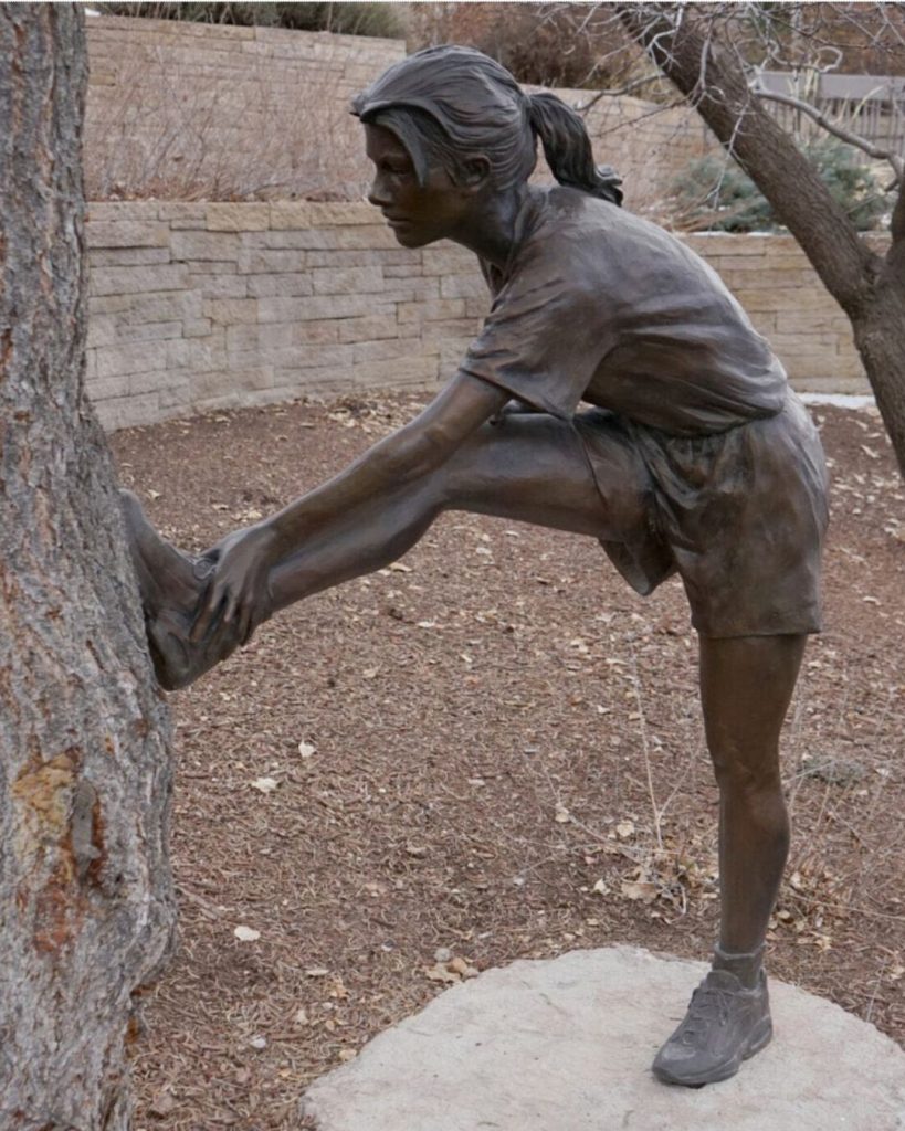 Newly Donated Bronze Sculpture “The Runner” Coming to Boerne City Park ...