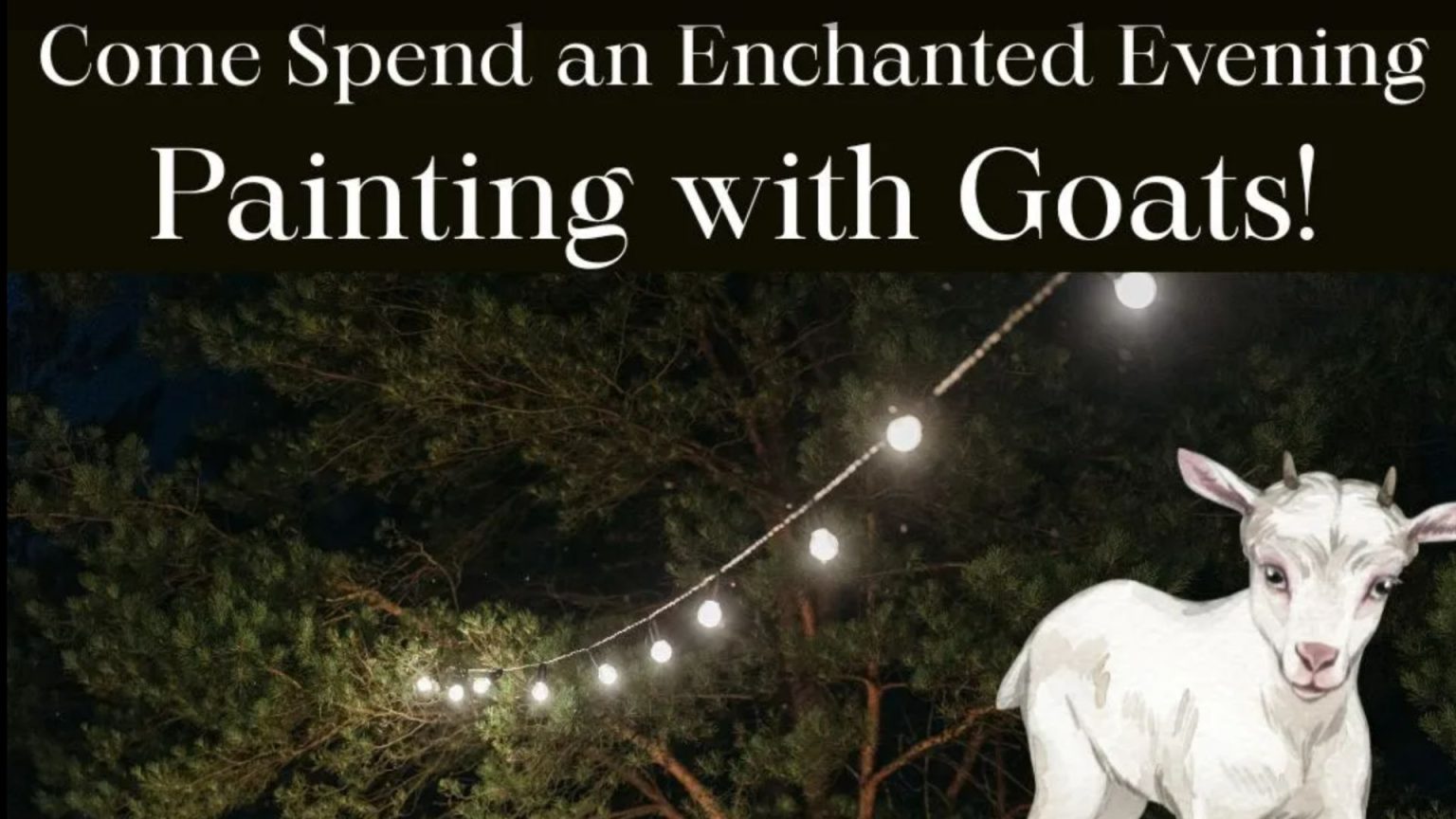 Painting with Goats - The Boerne Life