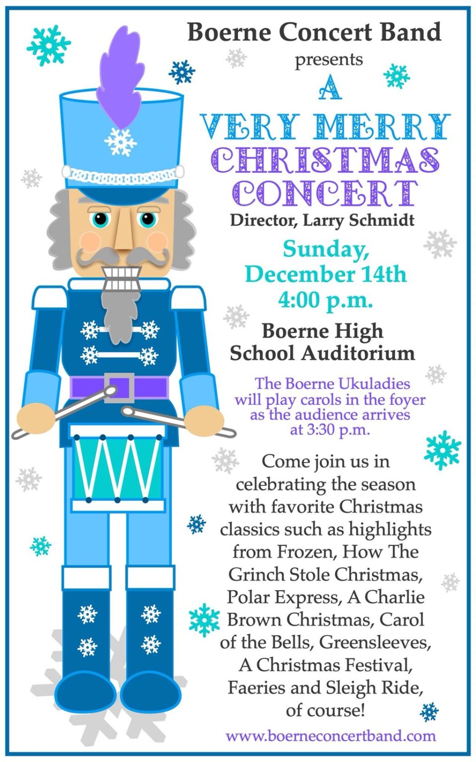 A Very Merry Christmas Concert at Boerne High School Auditorium - The ...